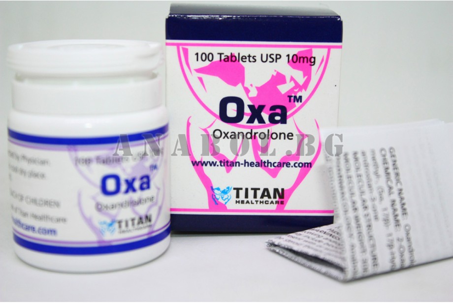 Oxa (Titan Healthcare) Oxandrolon Анавар - 100 таблетки по 10мг.